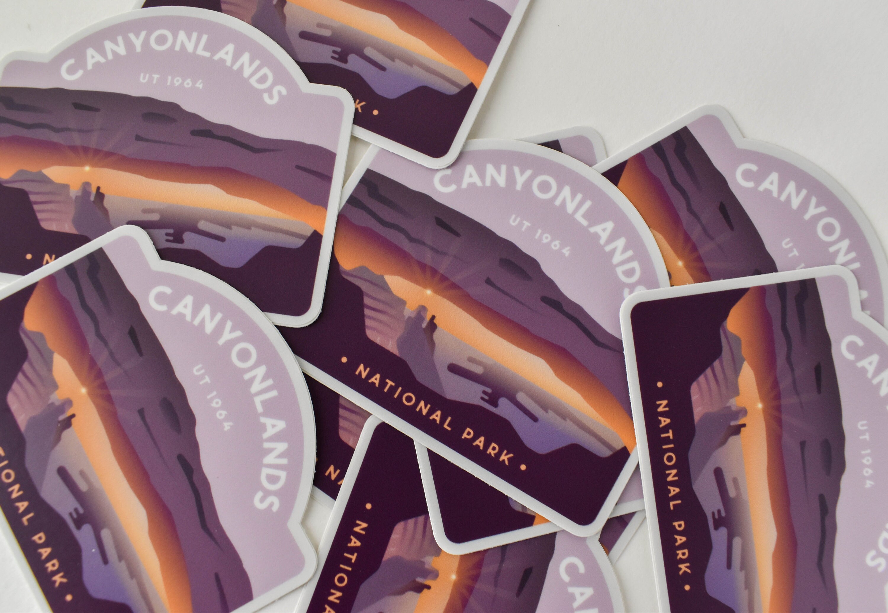 Canyonlands National Park Sticker Vinyl Sticker Full Color - Etsy