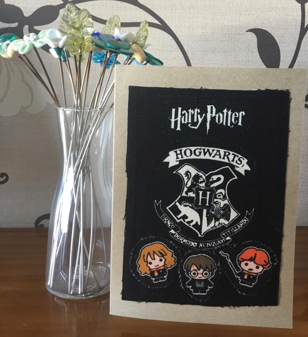 Harry Potter Handmade Fabric Birthday/ Congratulations/ Friendship/ All ...