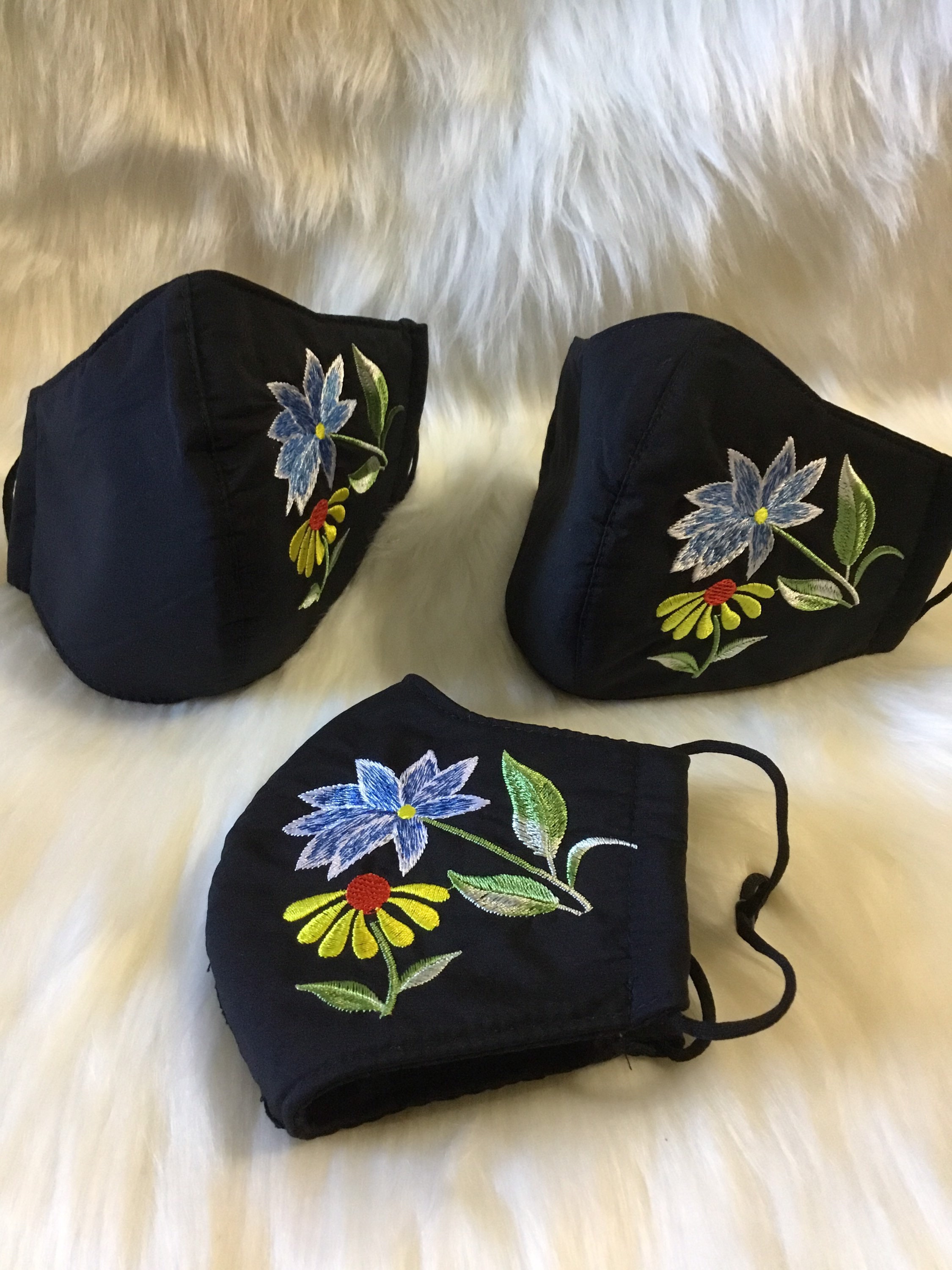 Triple Layer Face Mask - Etsy