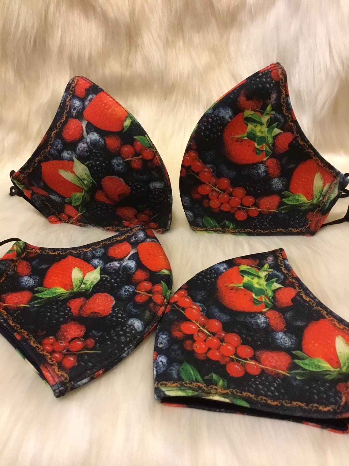 Strawberry Face Mask - Etsy