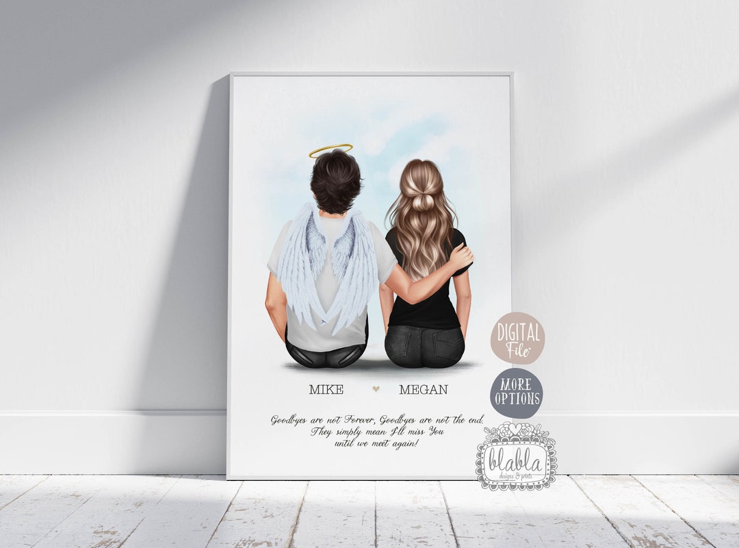 Personalized Memorial Print: in Loving Memory Keepsake (digital File ...