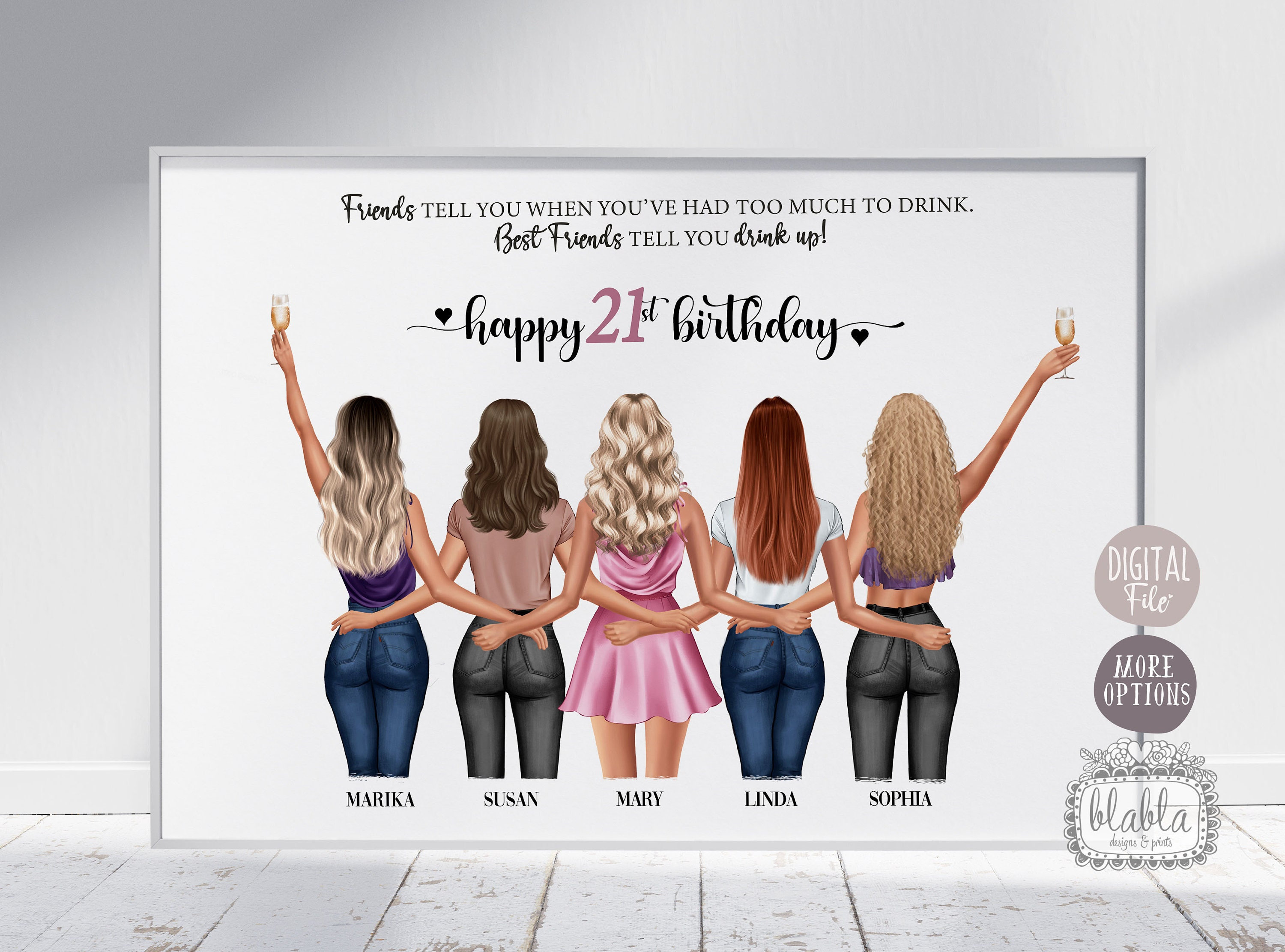 6 Best Friends Group