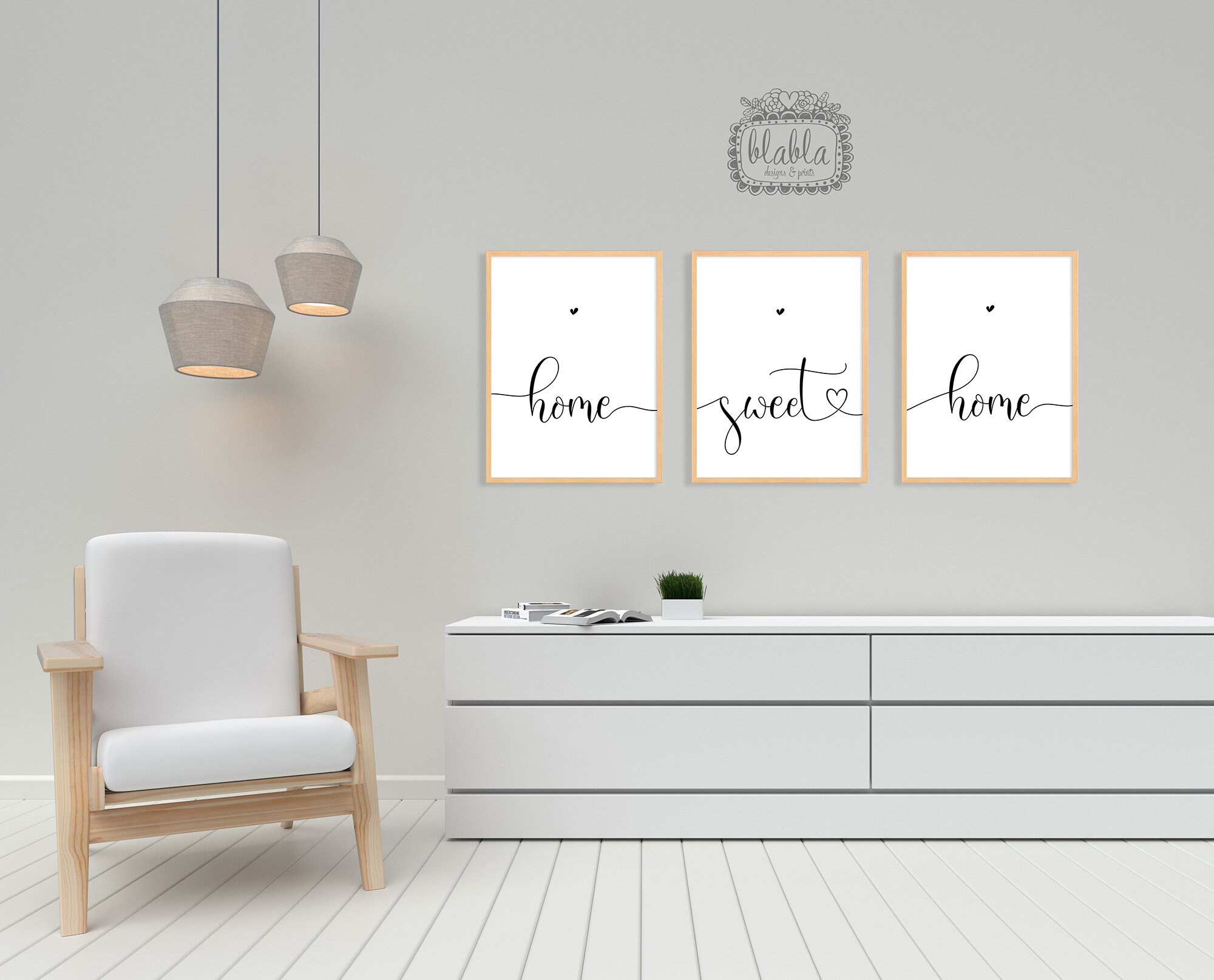 Printable Home Sweet Home Posters Home Decor Home Sweet Home | Etsy