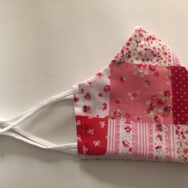 Patchwork Face Mask - Etsy