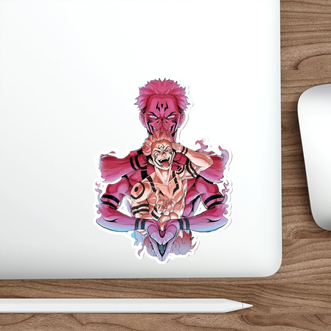 Sukuna Jujutsu Kaisen Handmade Die-cut Sticker - Etsy