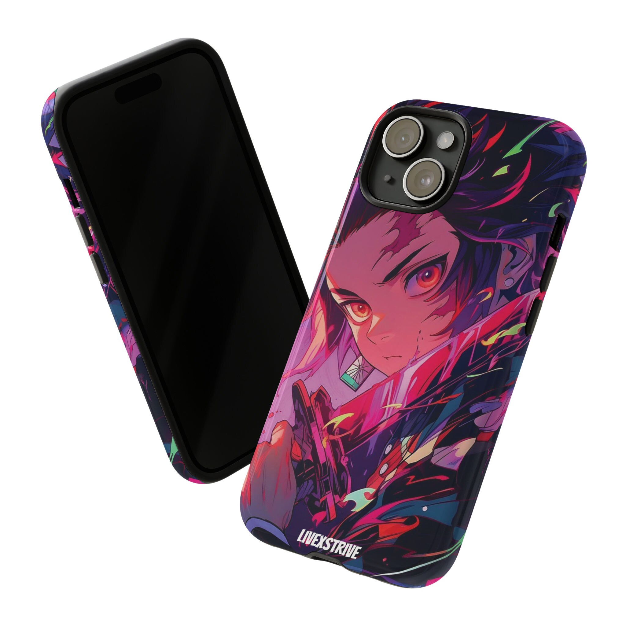 Tanjiro Nezuko Demon Slayer Custom Graphic iPhone Case - Etsy