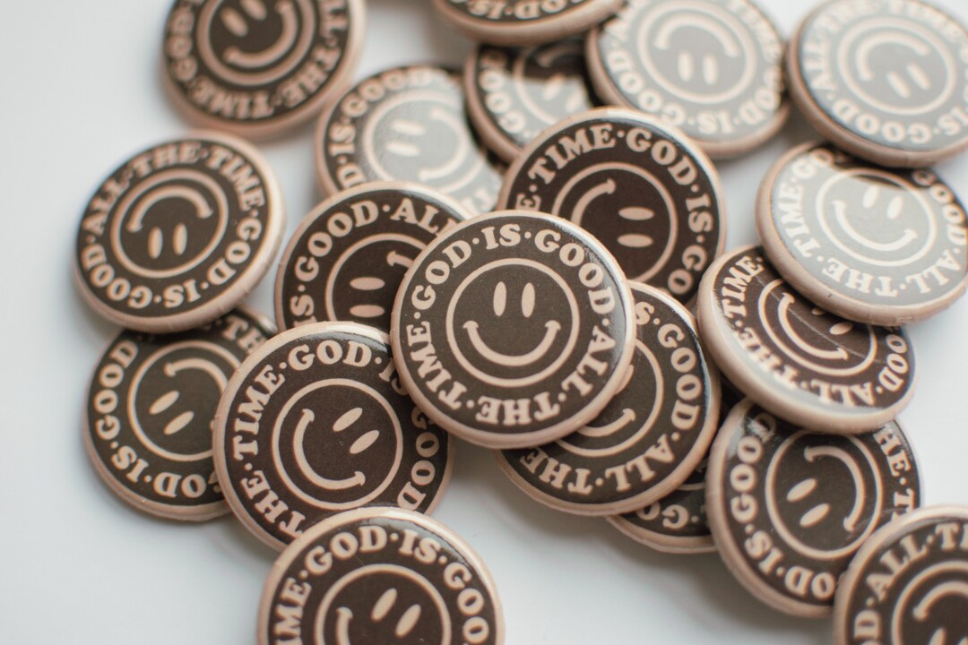 Two God is Good Button Pins Pinback Buttons Vintage Button - Etsy