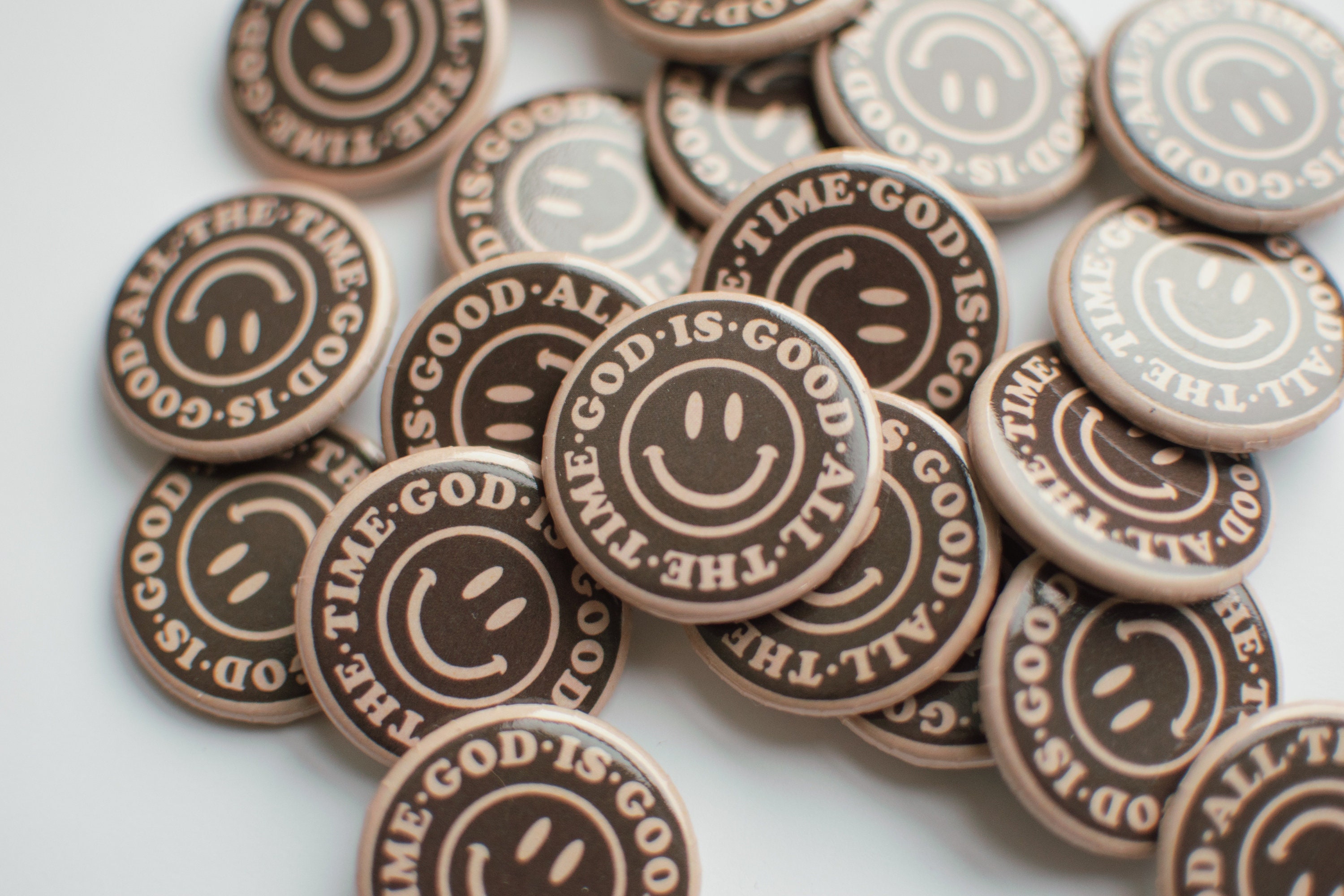 Two God is Good Button Pins Pinback Buttons Vintage Button - Etsy