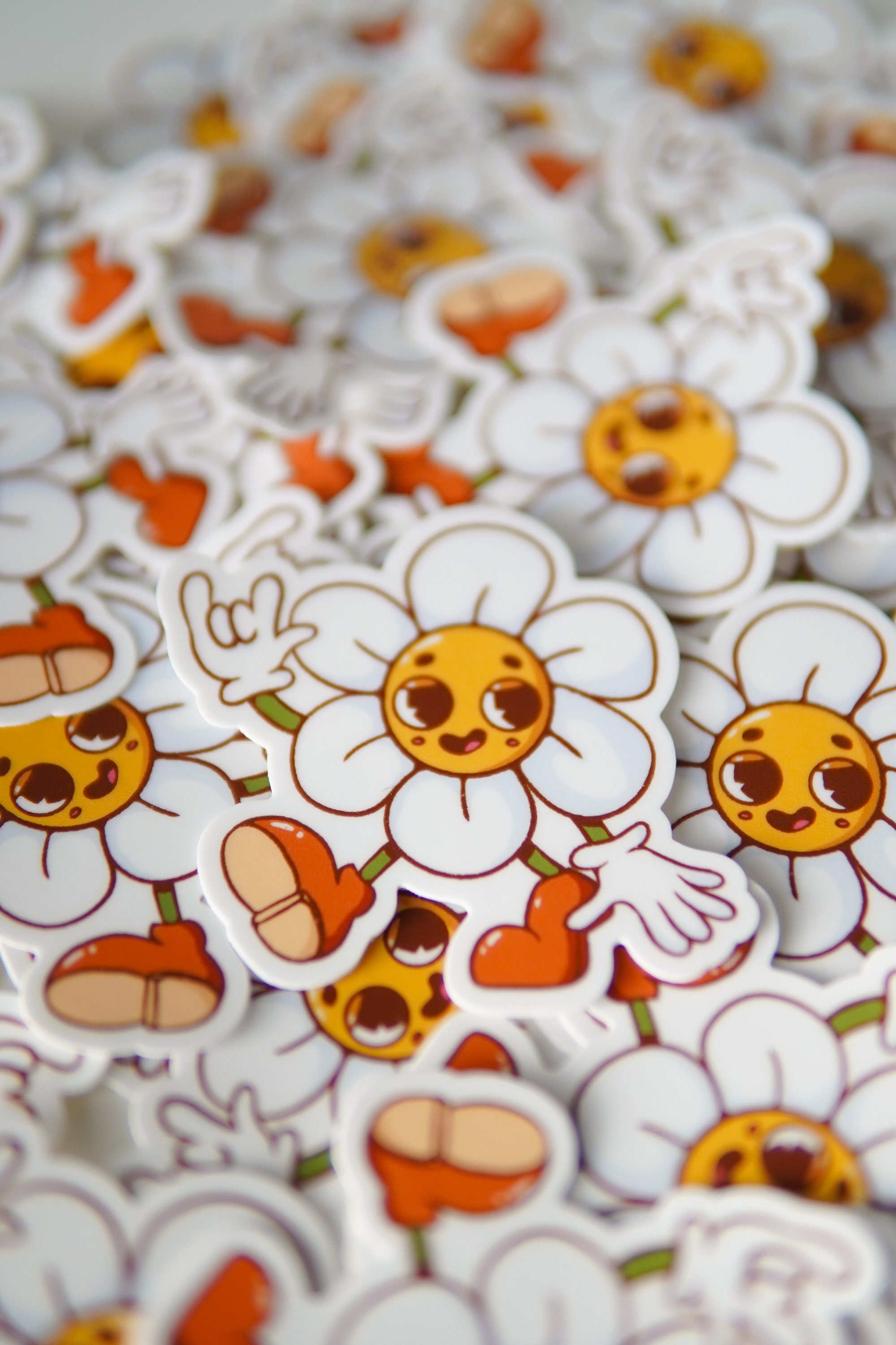 Retro Flower Sticker, Cute Sticker, Retro Waterproof Sticker, Water ...