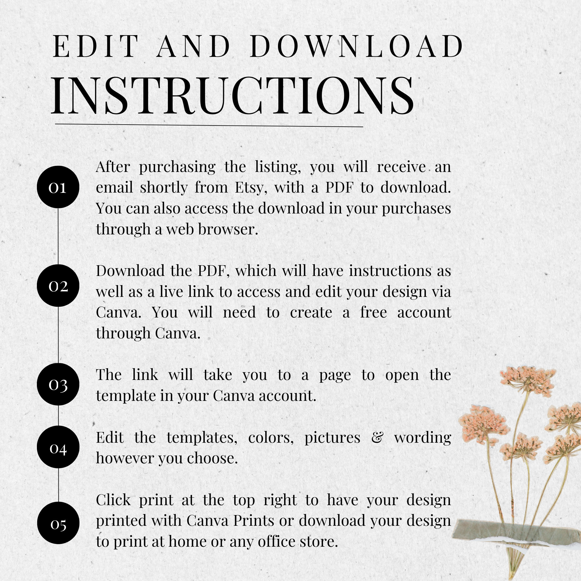 Digital Name Tags and Place Cards - Etsy