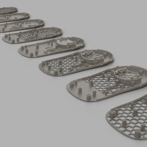 Logitech G Pro X Superlight Honeycomb and Flat Base - Etsy