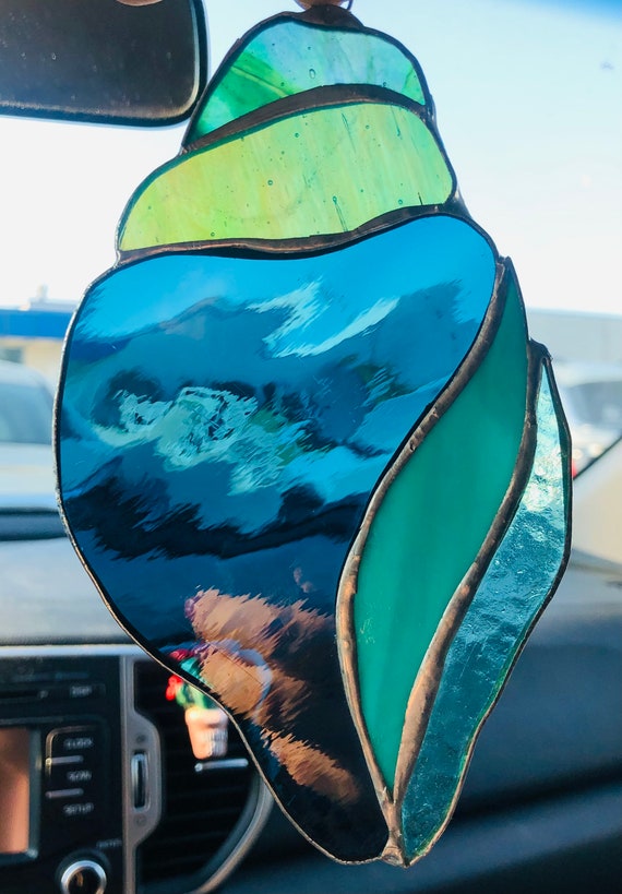 Stained Glass Sea Shell - Etsy