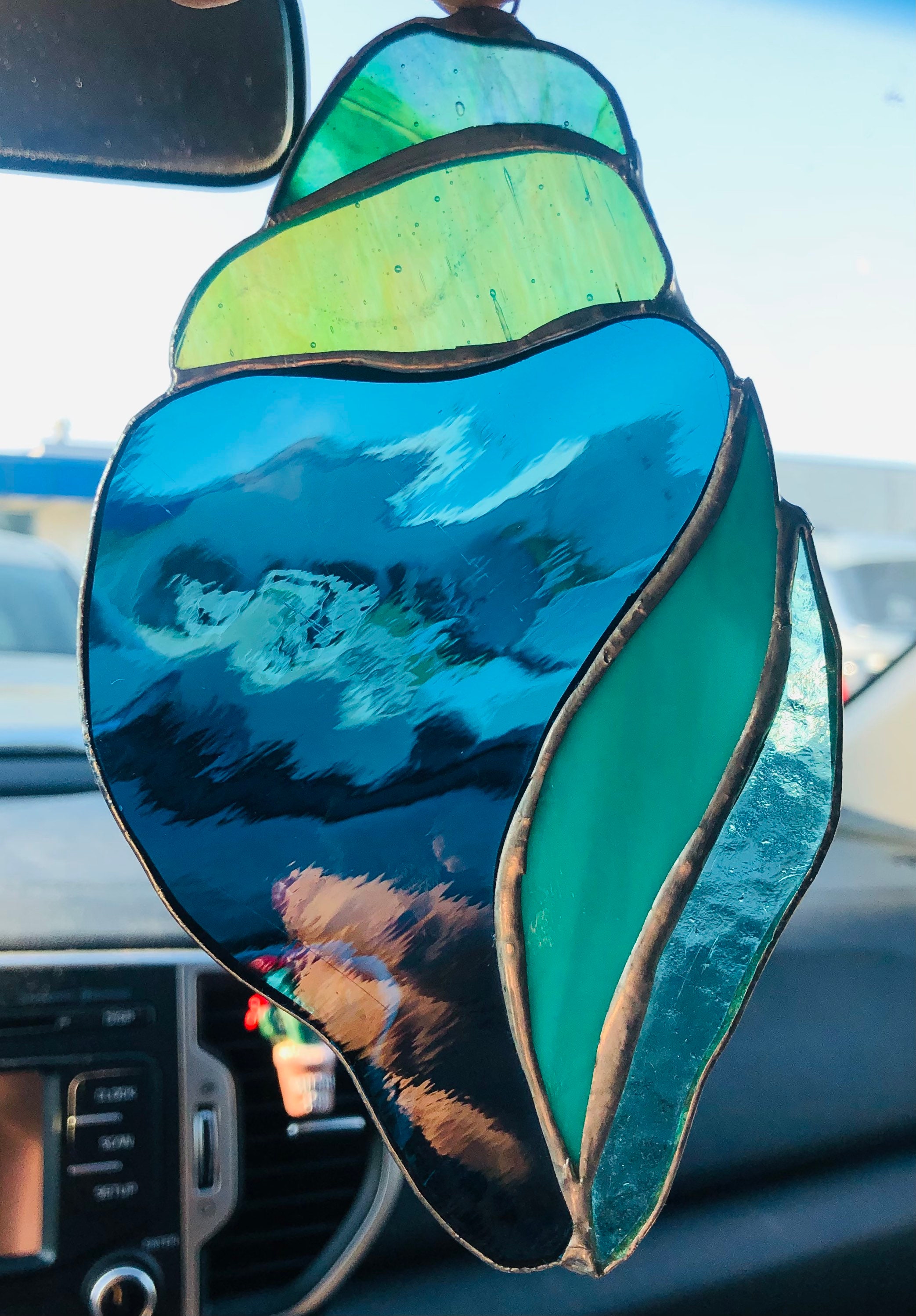 Stained Glass Sea Shell - Etsy