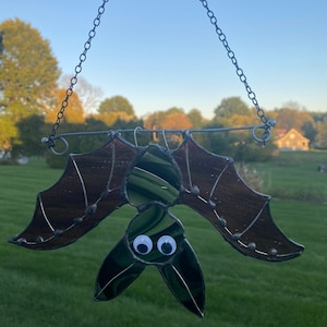 Hanging Bat Sun Catcher - Etsy