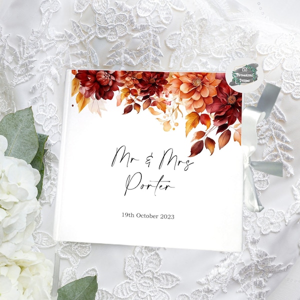 Fall Guest Book - Etsy