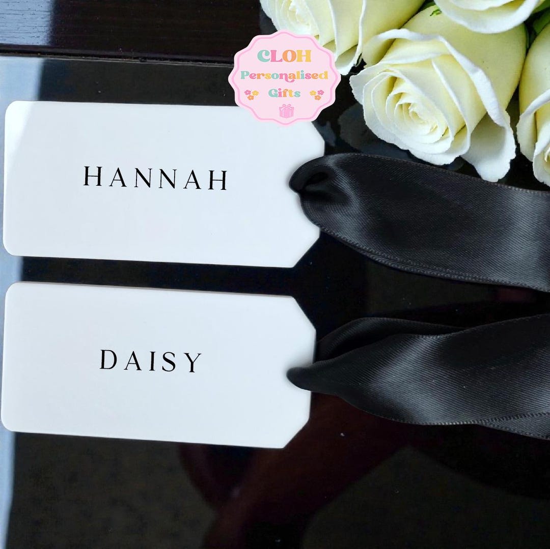 Personalised Acrylic Wedding Coat Hanger Tag, Wedding Hanger Tags ...