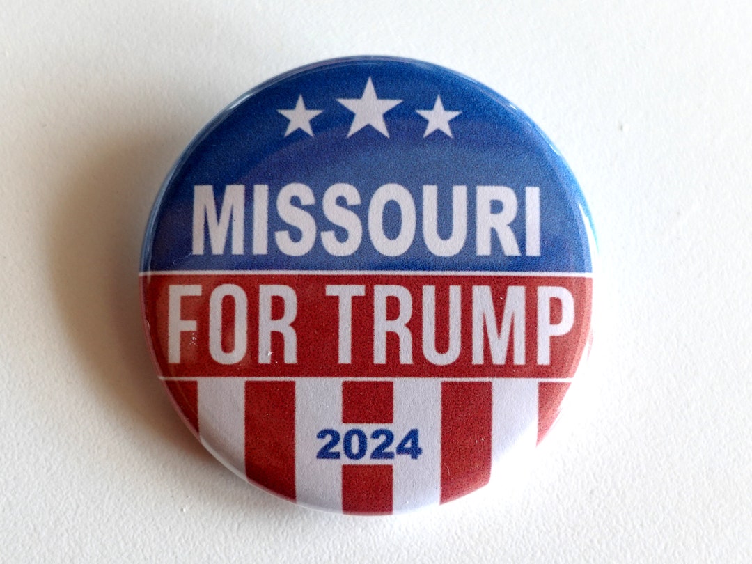Missouri for Trump 2024 Buttons - Trump 2024 Pins - Pinback Buttons - Etsy