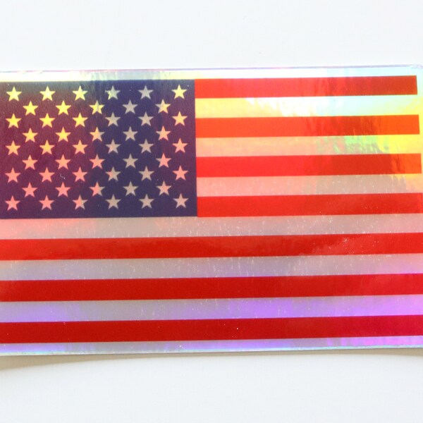 American Flag Sticker - Etsy