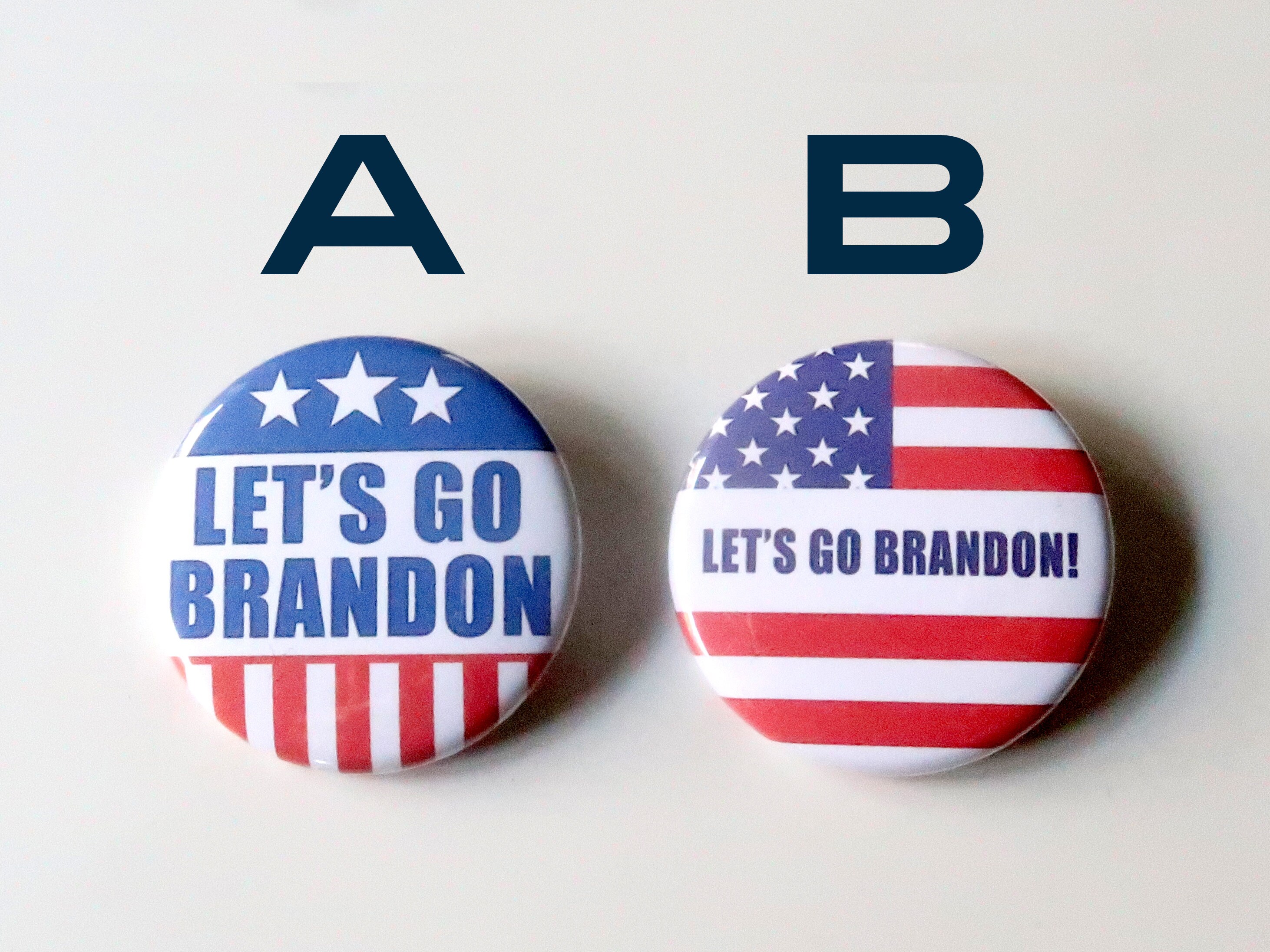 Let's Go Brandon Buttons Let's Go Brandon Pins - Etsy