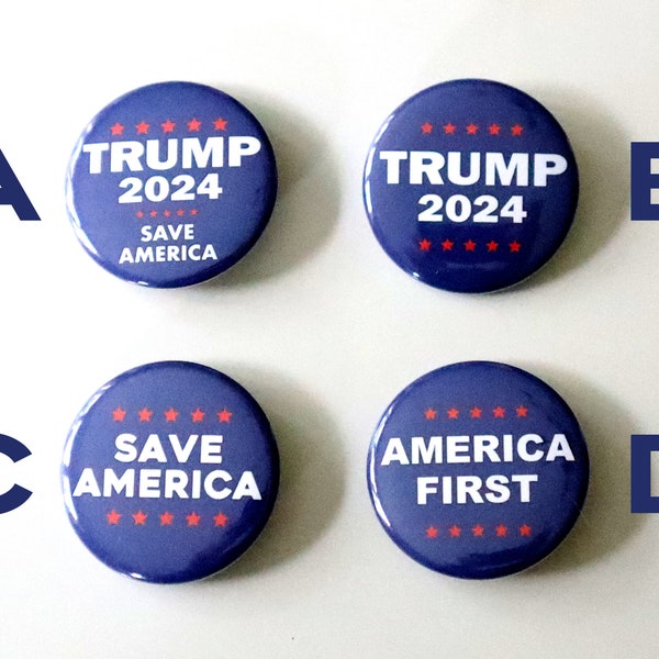 Trump Maga Button Button - Etsy