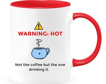 Hot Coffee Warning | Etsy
