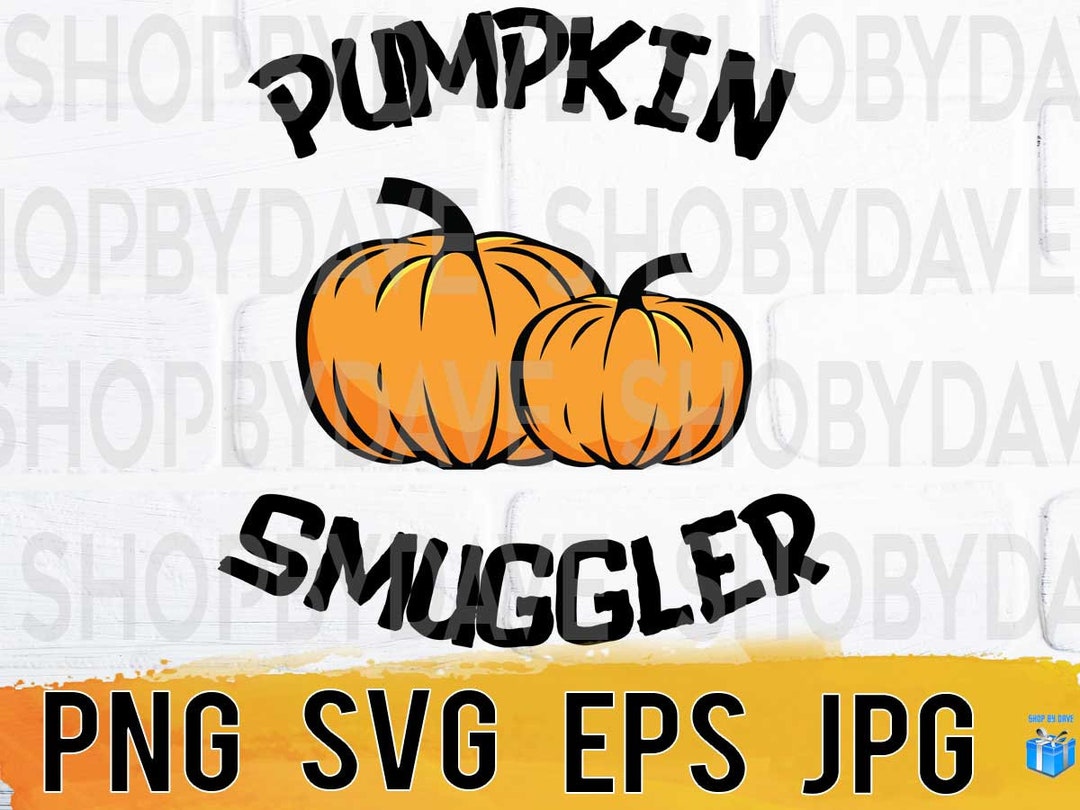 Pumpkin Smuggler Png Svg Eps Jpg Design Files, Instant Download for ...