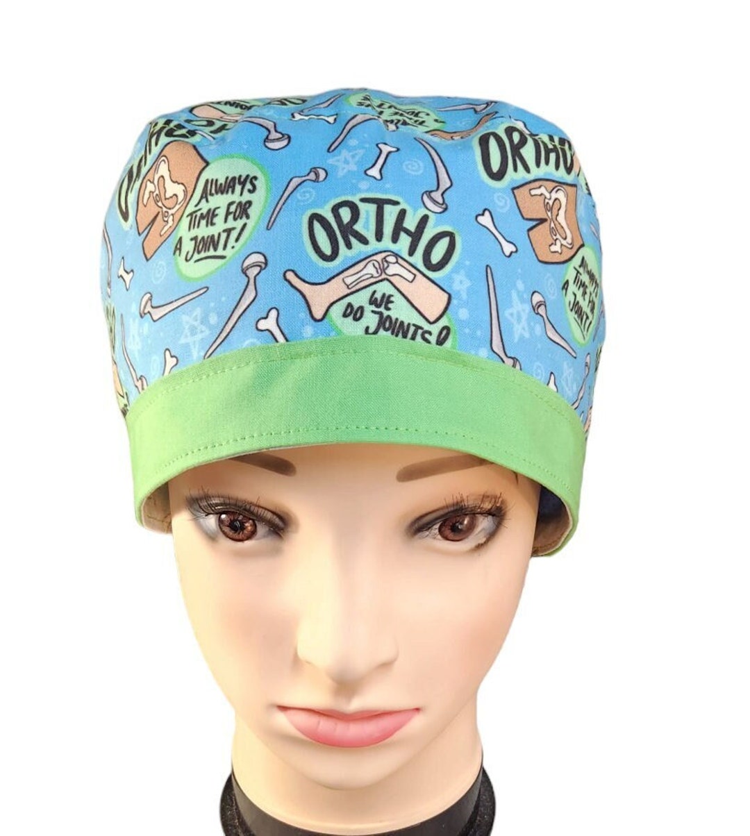 Orthopedics, Funny, Joints, Bones Scrub Cap, Surgical Hat, Medical Cap ...