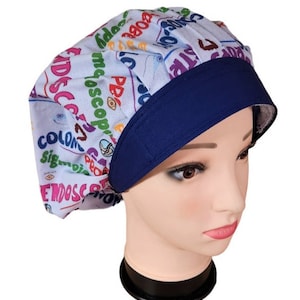 Endoscopy, Gastroscopy, Colonoscopy, Scrub Cap, Surgical Medical Cap ...