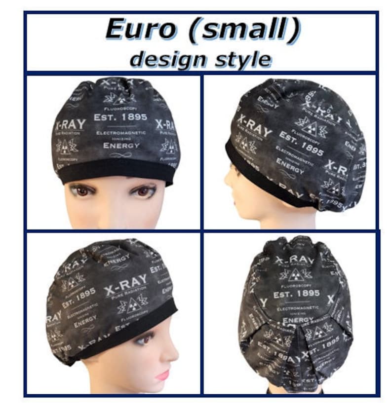 Xray, Radiation, Radiology, Ortho, Bones, Rad Tech Scrub Cap, Surgical ...