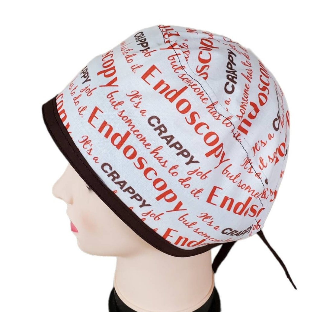 Endoscopy, Gastroscopy, Colonoscopy, Scrub Cap, Surgical Cap, Medical ...