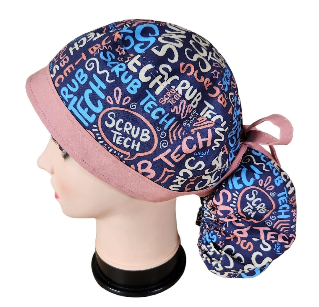 Scrub Tech, Operating Room Nurse: Scrub Cap, Surgical-medical Doctor ...