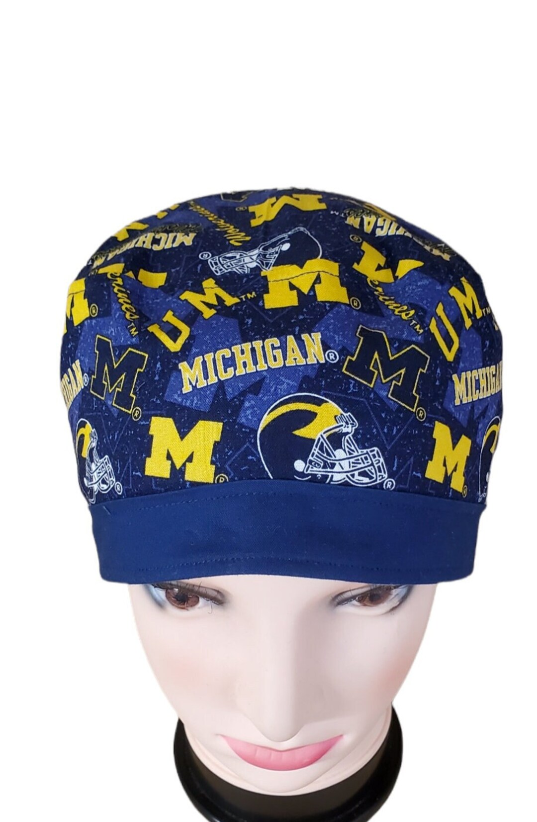 University of Michigan Uofm Wolverines Scrub Cap: Surgical Medical ...