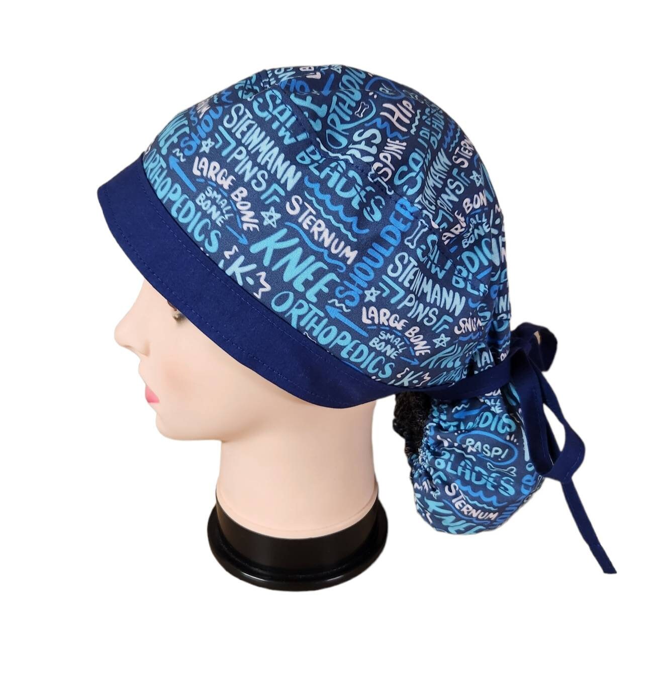 Orthopedics, Joints, Bones Scrub Cap, Surgical Cap, Medical Cap, Scrub ...
