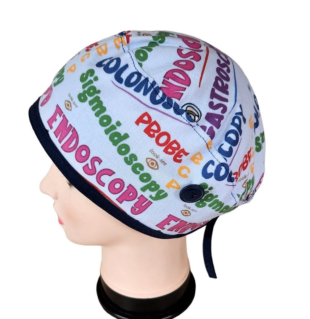 Endoscopy Gastroscopy Colonoscopy Scrub Cap Surgical - Etsy