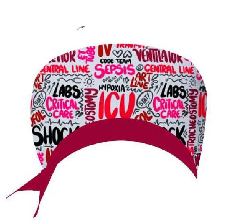ICU NICU Intensive Care Unit CVICU Scrub Cap Surgical - Etsy