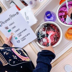 Printable Halloween Potion Recipes for Kids Halloween Sensory - Etsy