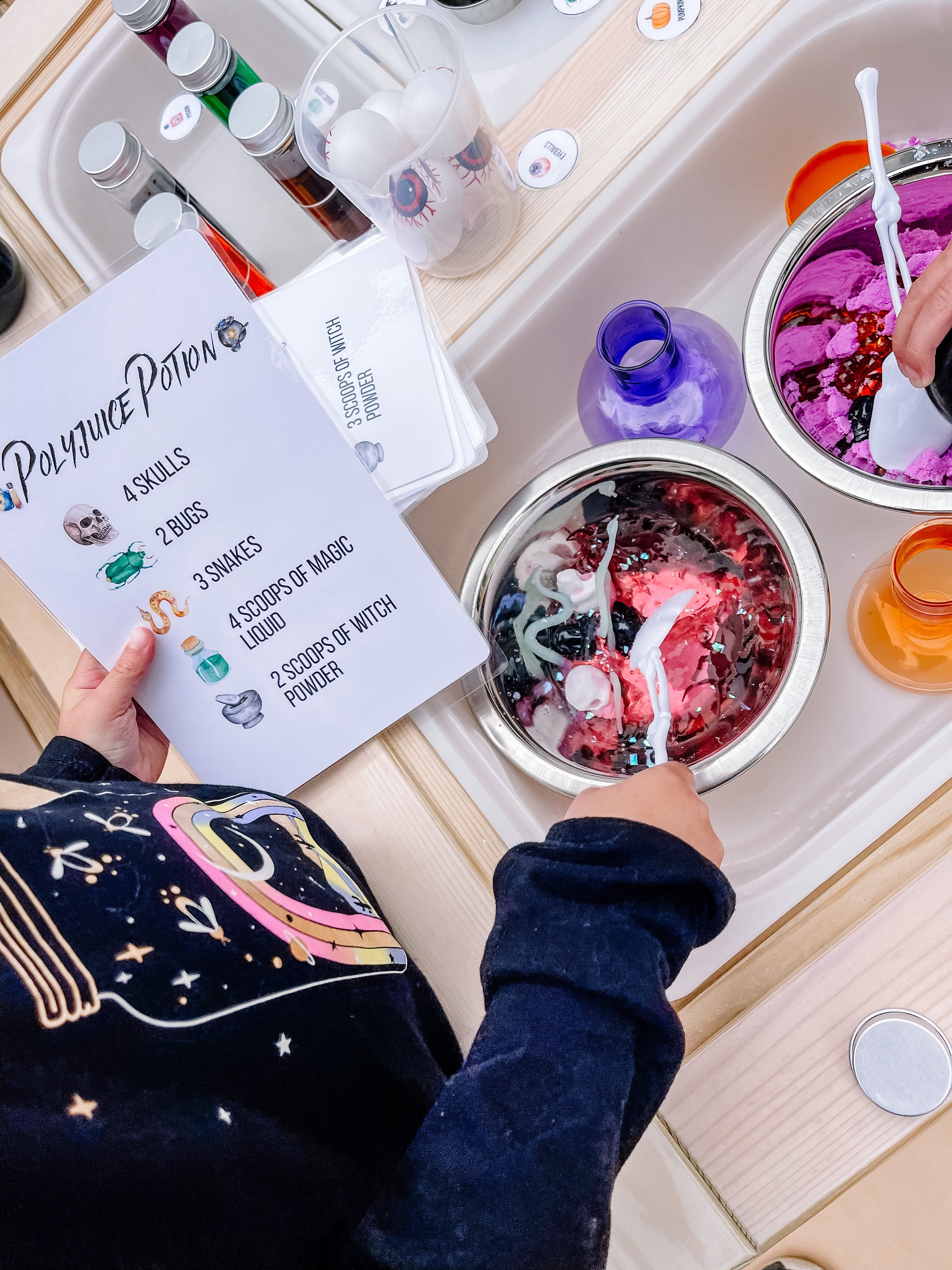 Printable Halloween Potion Recipes for Kids Halloween Sensory - Etsy
