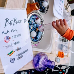 Printable Halloween Potion Recipes for Kids Halloween Sensory - Etsy