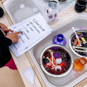 Printable Halloween Potion Recipes for Kids Halloween Sensory - Etsy