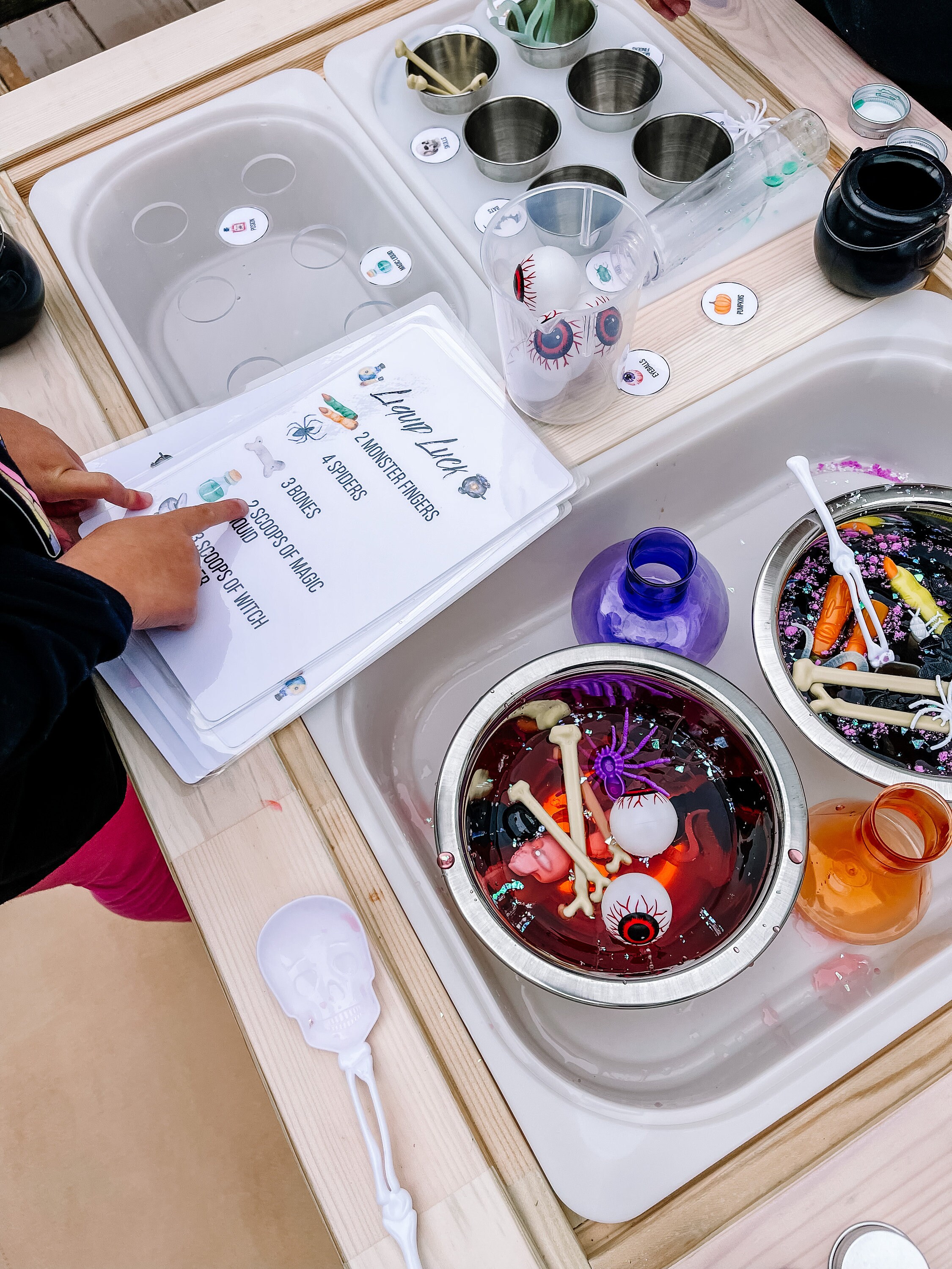 Printable Halloween Potion Recipes for Kids Halloween Sensory - Etsy