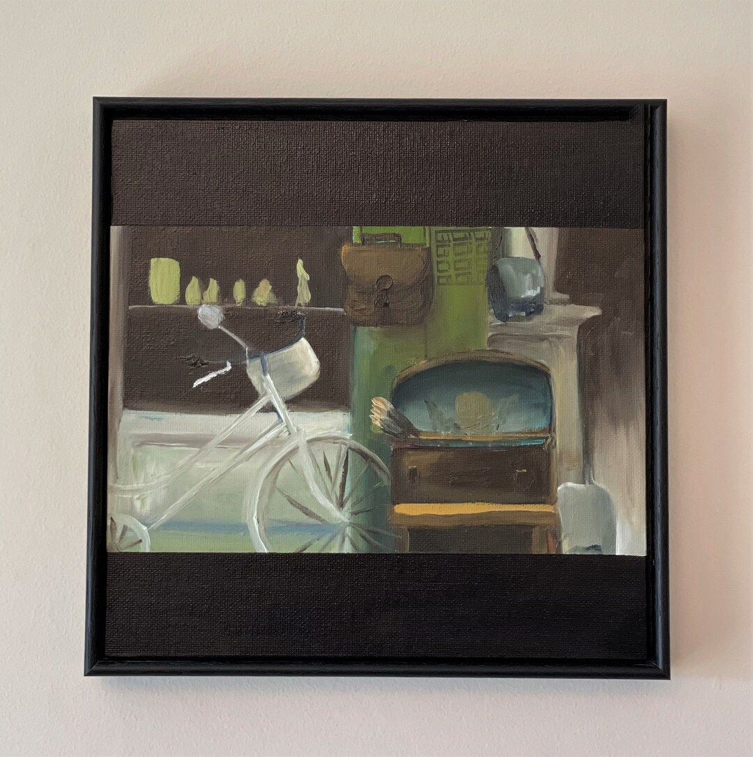 Handmade Oil Painting, on Canvas Board, Size 8x8 Inches - Etsy