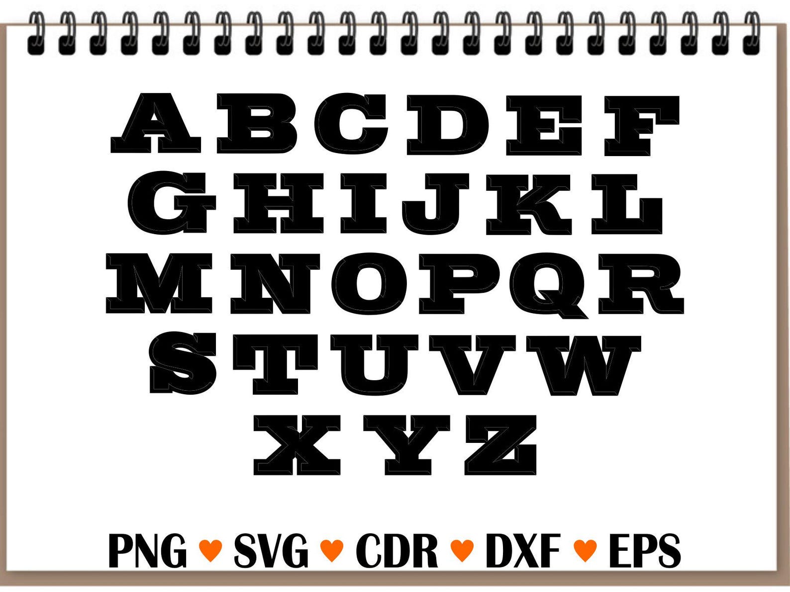 Alphabet Ornament Png, Alphabet Set With Silhouette, Letters Vector ...