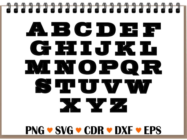 Alphabet Ornament Png, Alphabet Set With Silhouette, Letters Vector ...