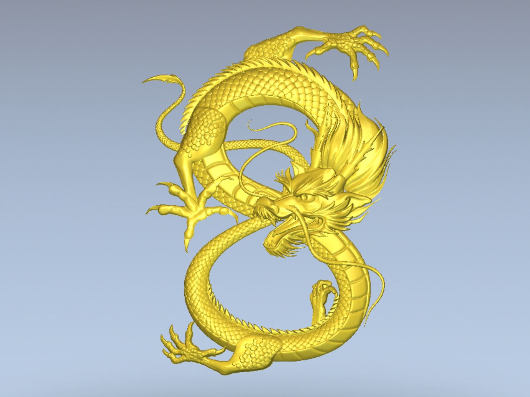 3D Model, Dragon 3D, Stl Model 3D File, STL Format 3D, STL File for ...