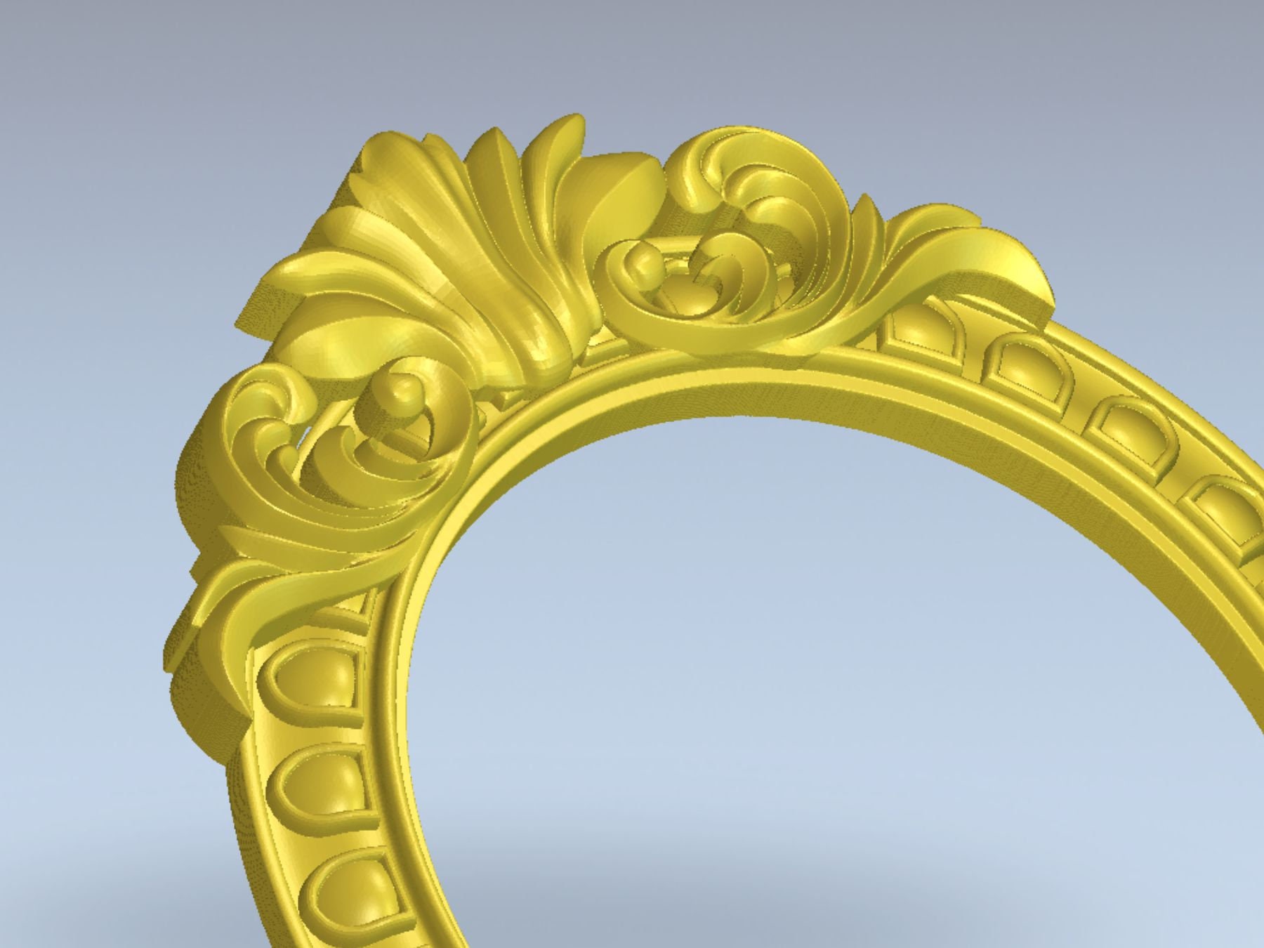 3D Model, Frame 3D, Stl Model 3D File, STL Format 3D, STL File for Wood Cutting, 3D Model for ...