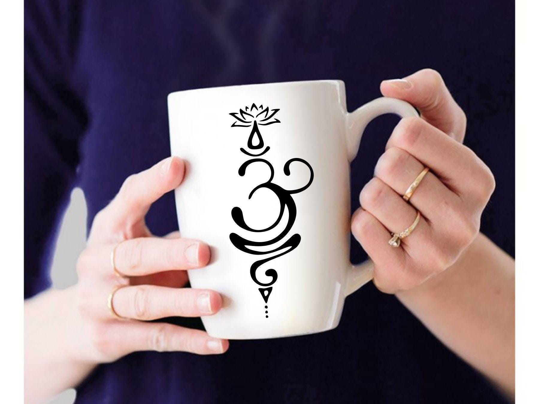 Om Sign Vector Drawing, Vector Files for Laser, Om Sign Set With ...