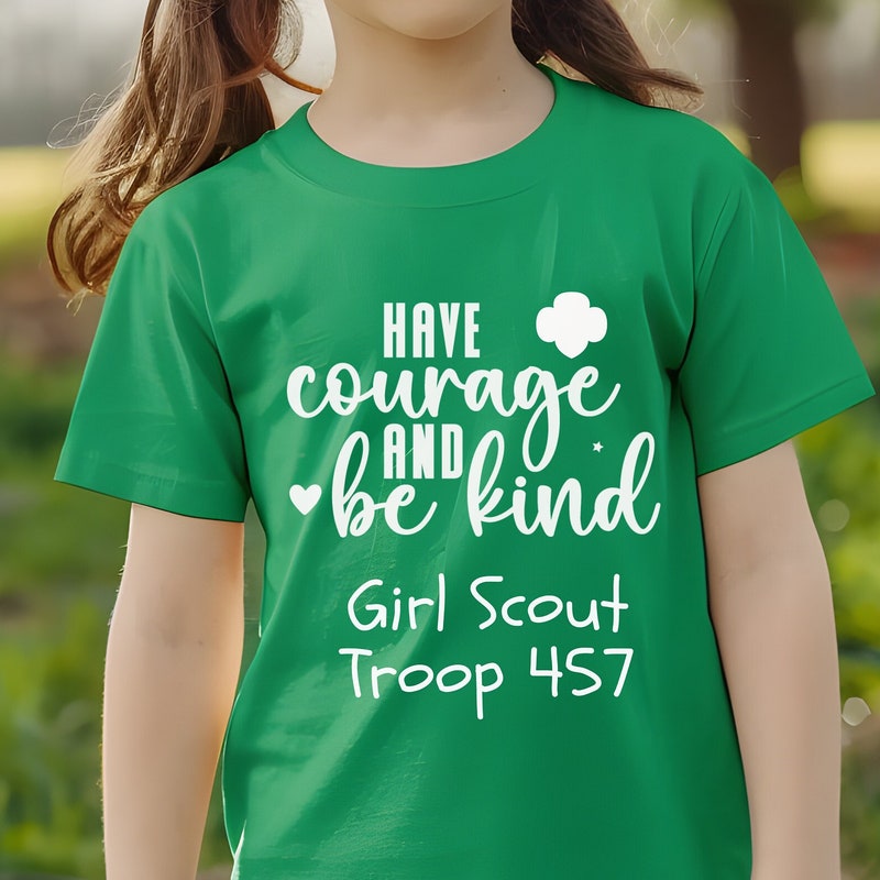 Girl Scout Troop Shirt - Etsy