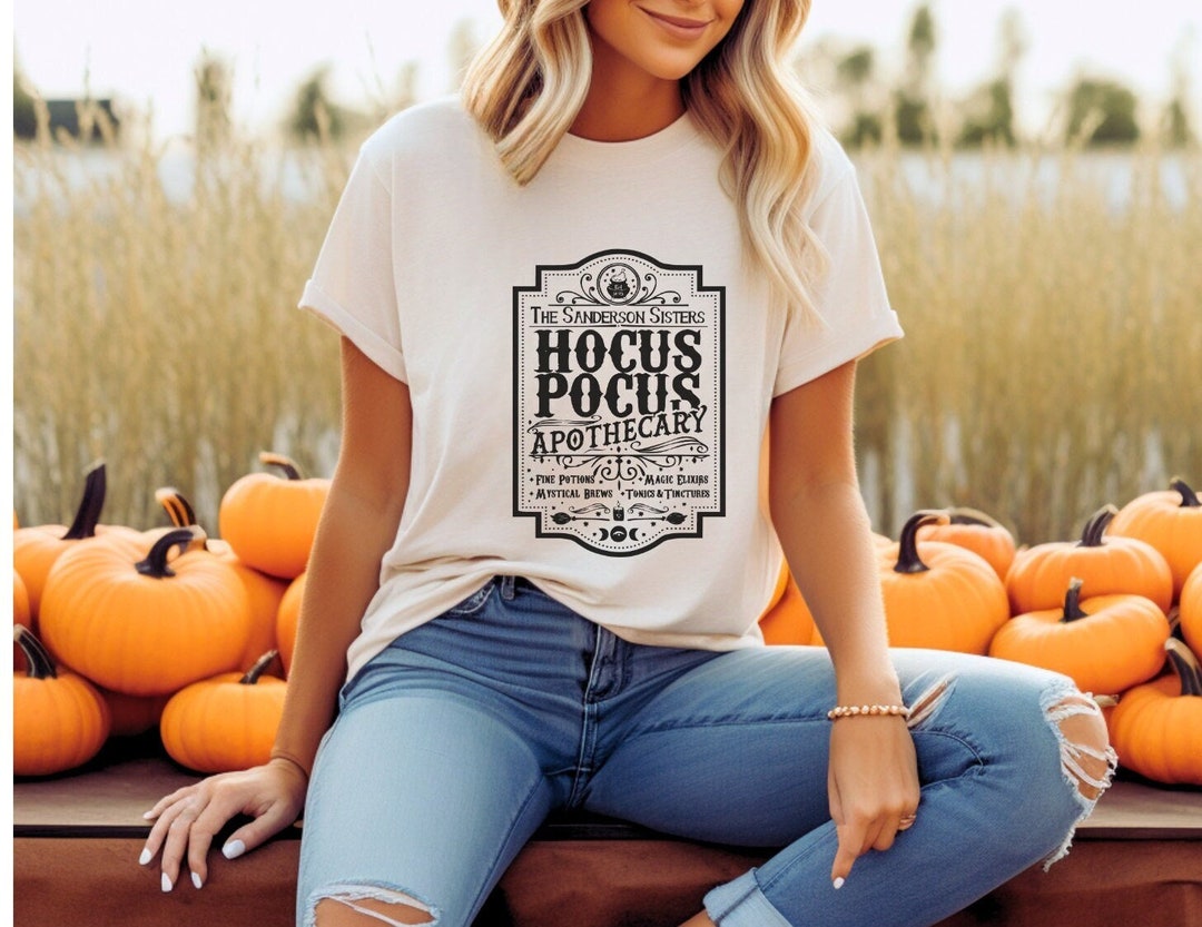 Hocus Pocus Apothecary, Halloween Shirt, Halloween Gifts, Hocus Pocus ...