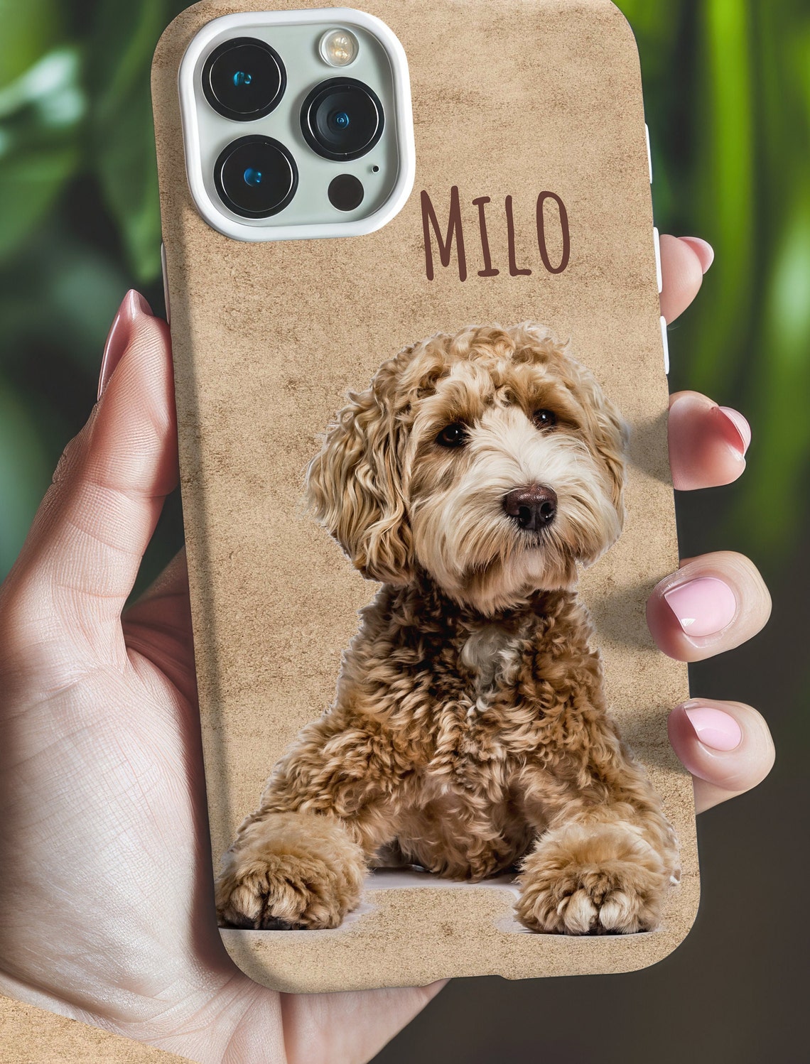 Custom Pet Phone Case Using Pet Photo Name Custom Dog Phone Case Custom ...
