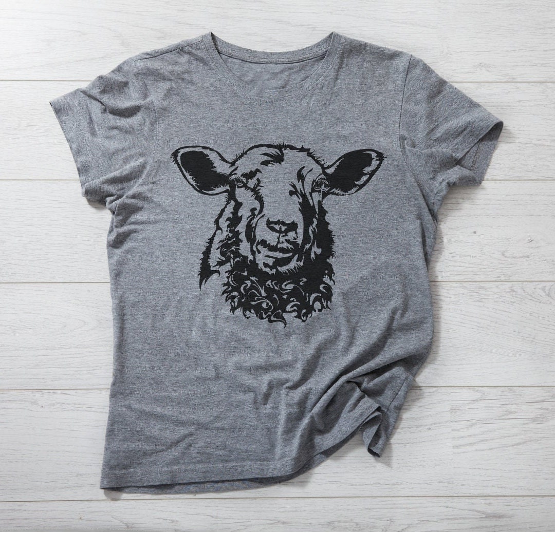 Sheep Shirt Farmer Funny Sheep Shirt Cowgirl Shirt Sheep Tee Sheep ...